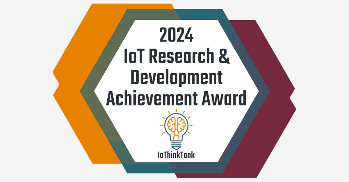 Submissions Open for 2024 IoT R&D Achievement Award